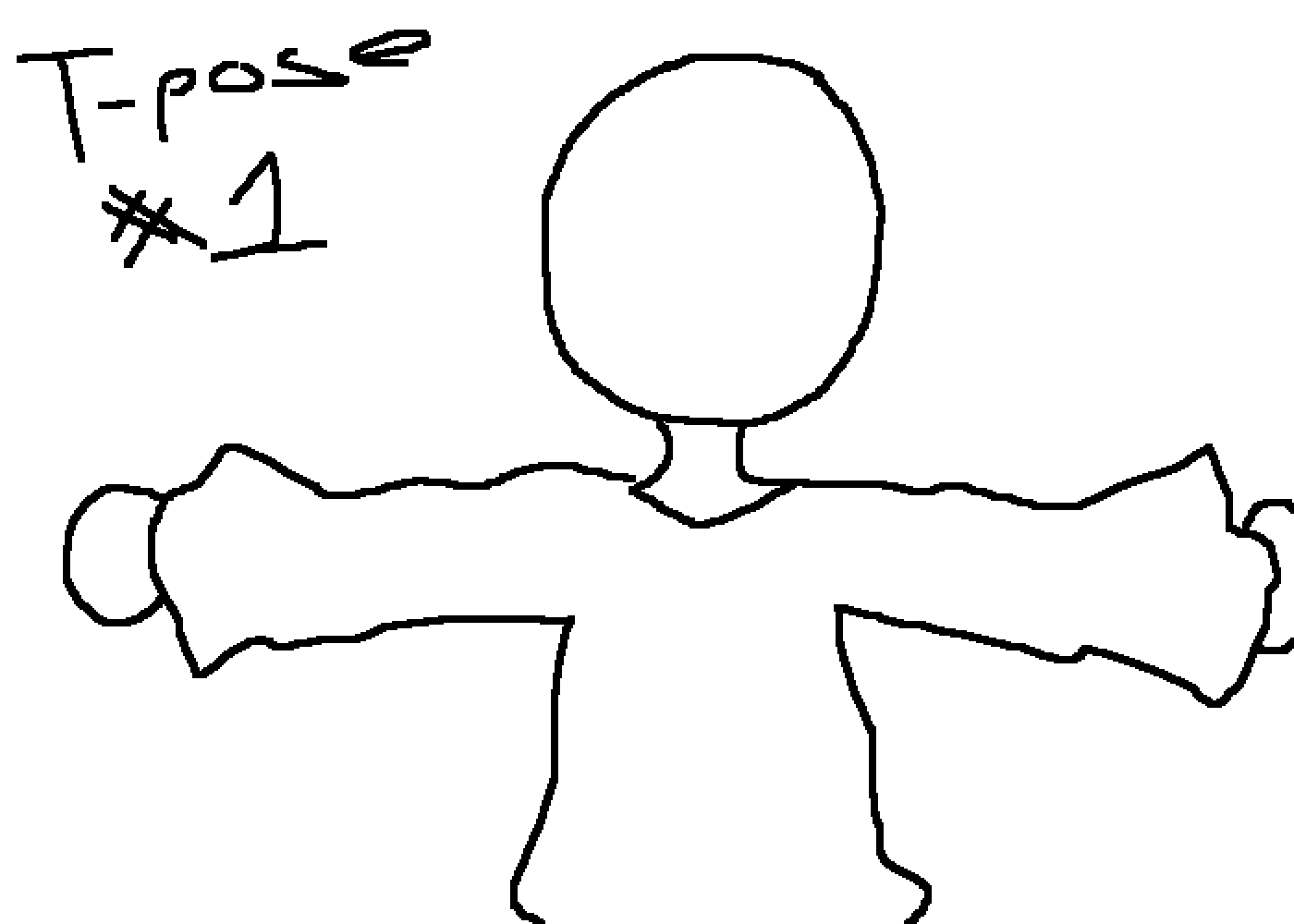 Pixilart - Tpose Base by D4R1NGD0V3