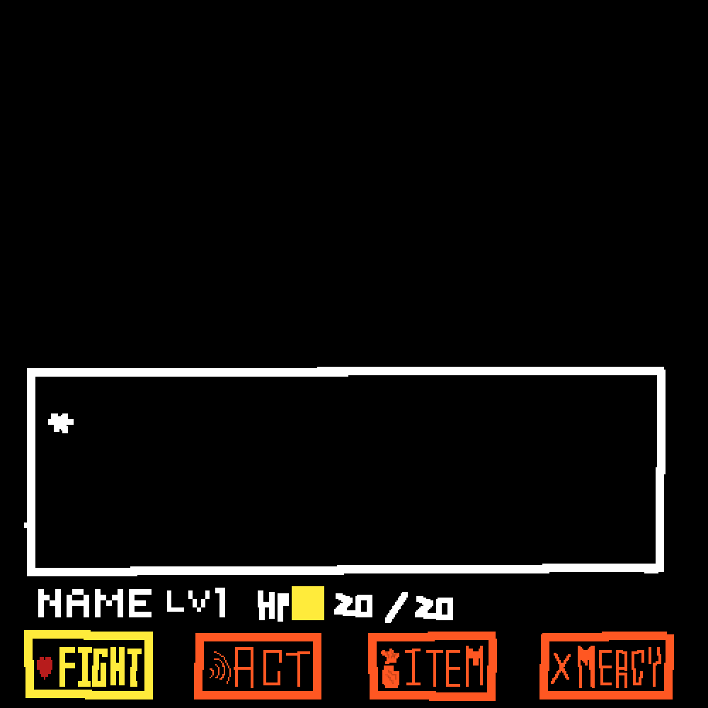 Edición Undertale Template - Herramienta gratuita de dibujo en línea de ...