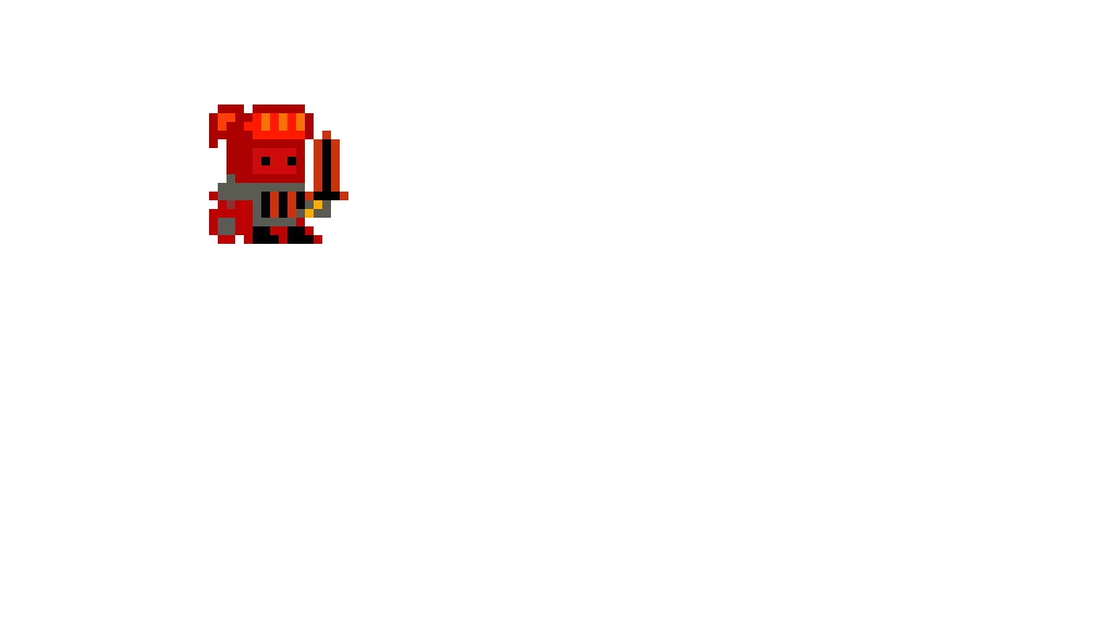 Pixilart - magma knight by Anonymous