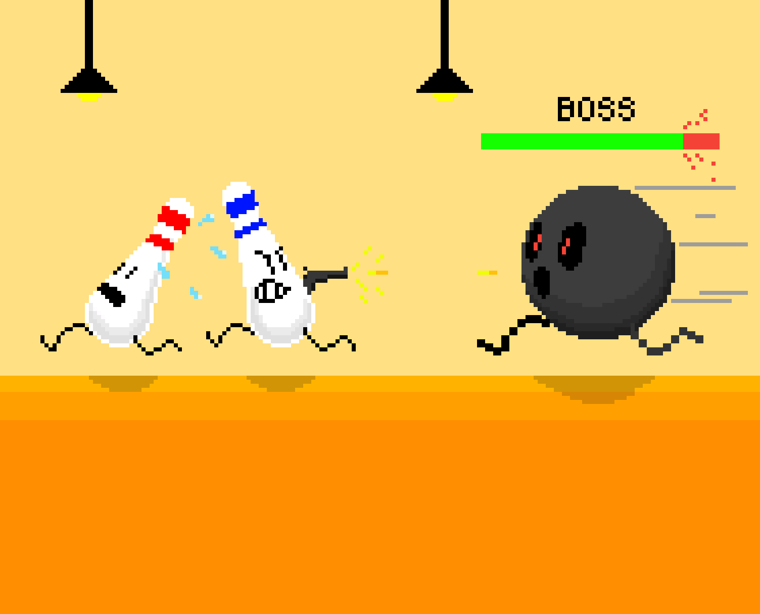 Editing Bowling Alley Battle - Free online pixel art drawing tool ...