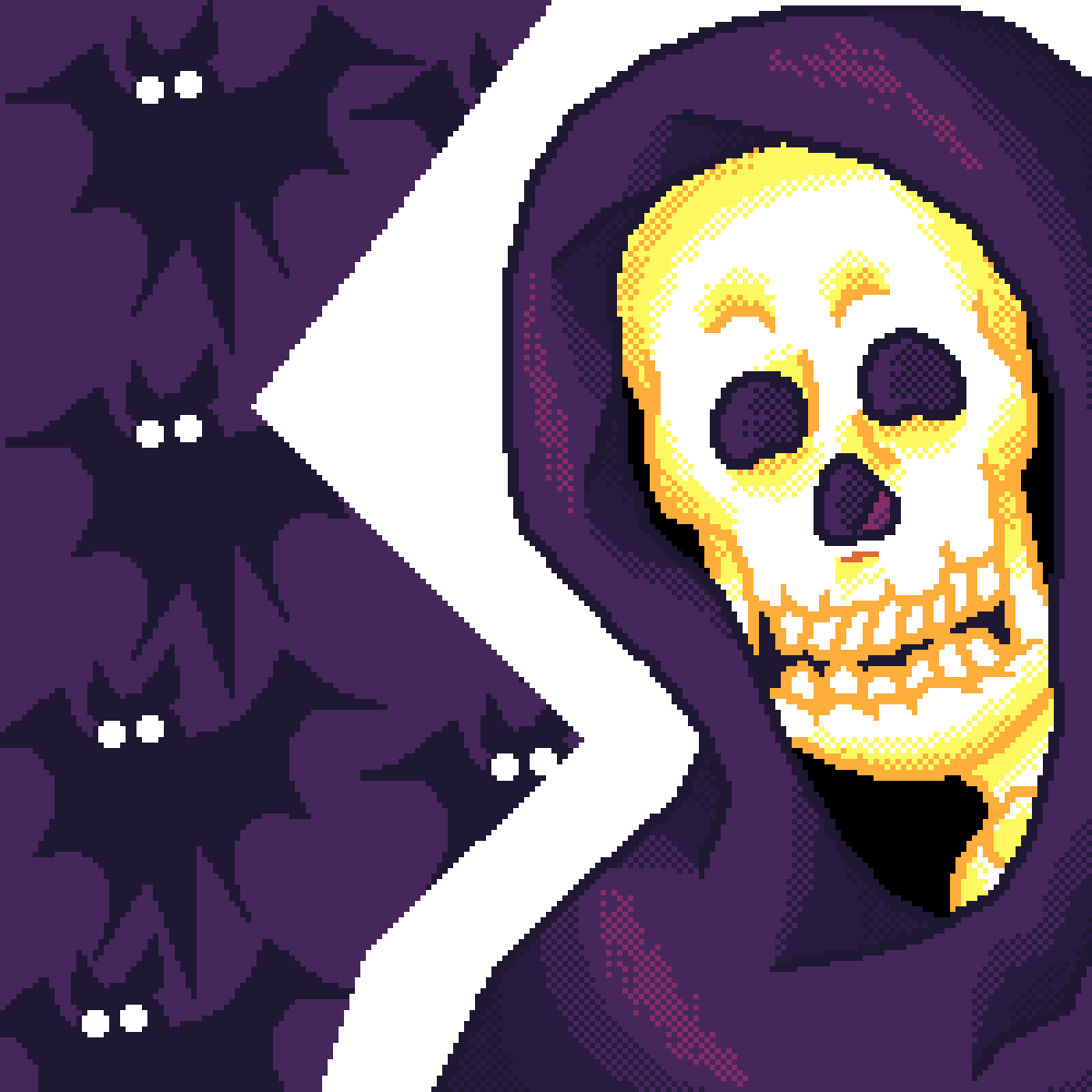 Pixilart - Skeleton (Death) by JustUnknown