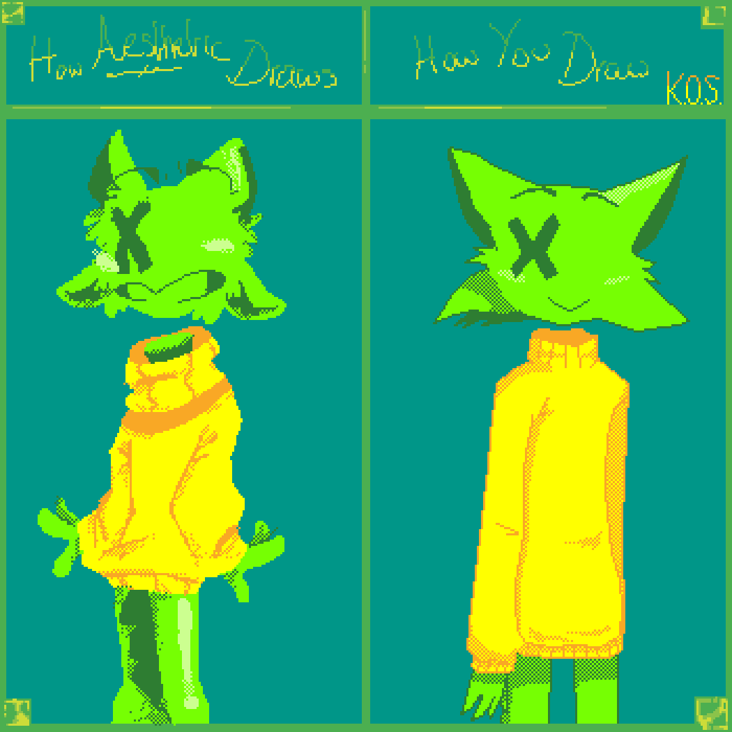 Editing How i draw Aesthetic - Free online pixel art drawing tool ...