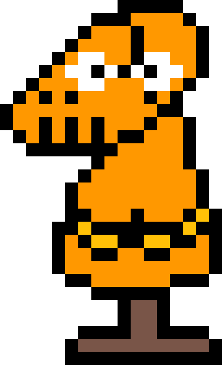 Pixilart - Custom Mad Dummy Sprite Shocked by VessReal