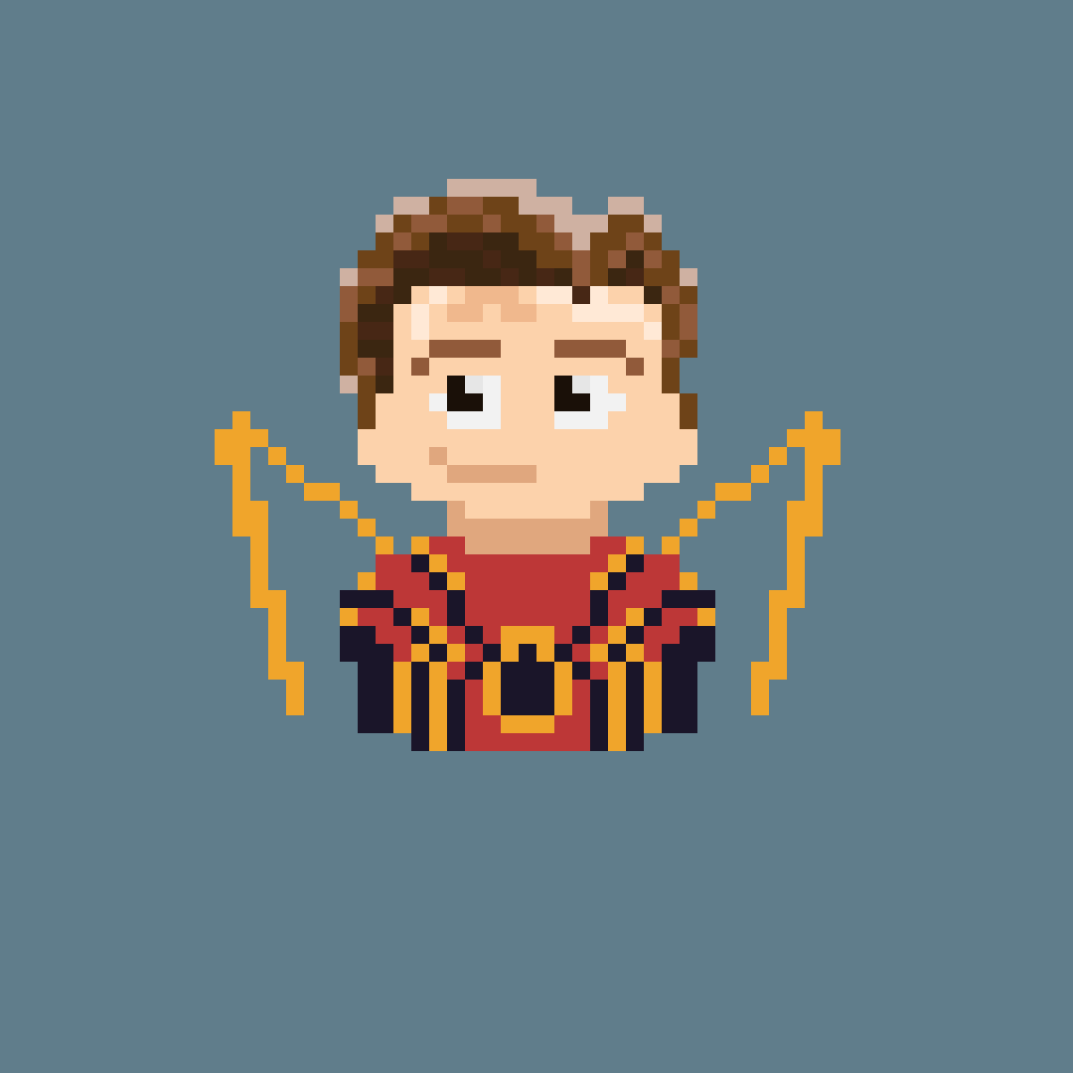 Pixilart - Iron Spider by SpaghettiPerson