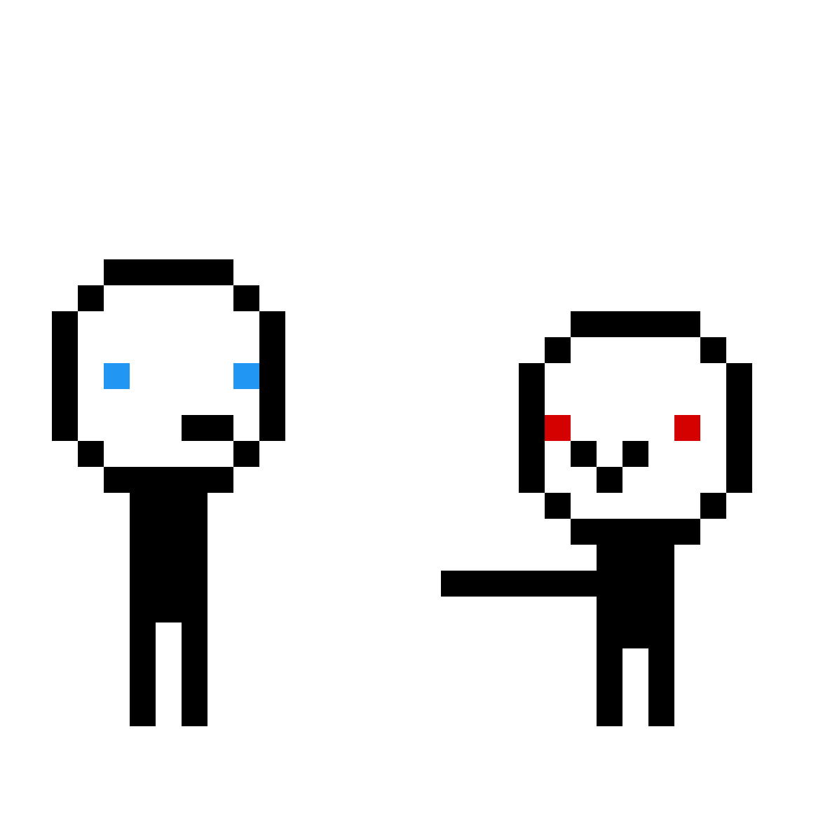 Pixilart - Finger Guns by Maiyo