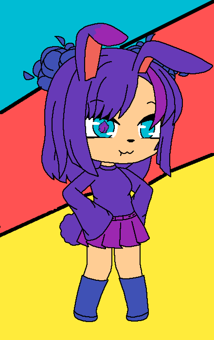 Pixilart - bisexual as a gacha perso by moon-k