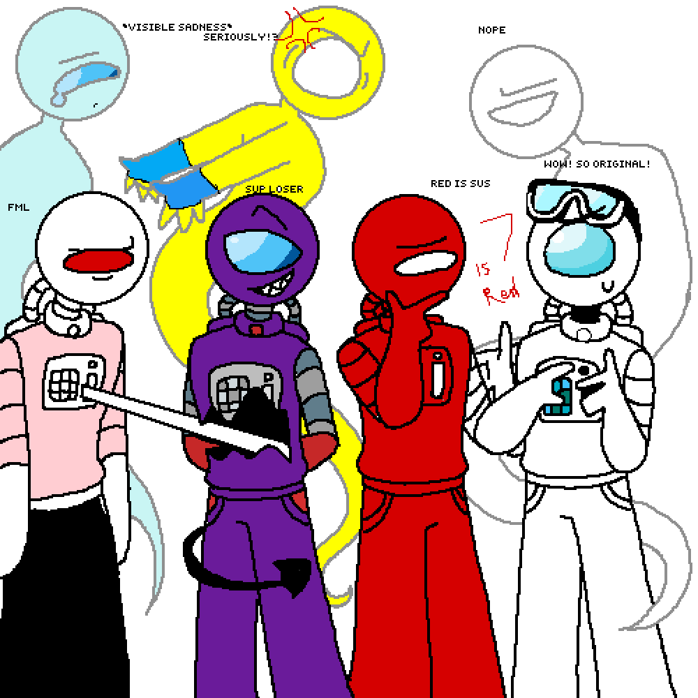 Editing BRUH - Free online pixel art drawing tool - Pixilart