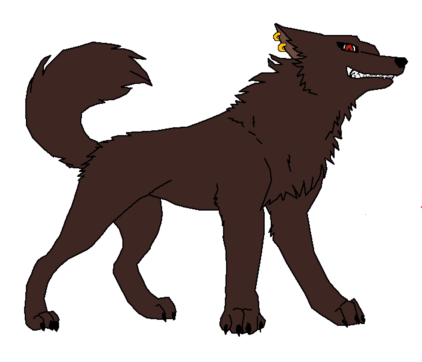 Editing Wolf Trasformation - Free online pixel art drawing tool - Pixilart