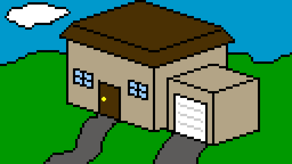 Pixilart - Pixel House by Arotima