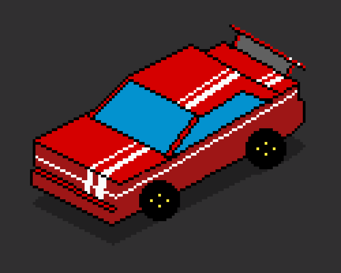 Pixilart - 3D Car by Phoenix101