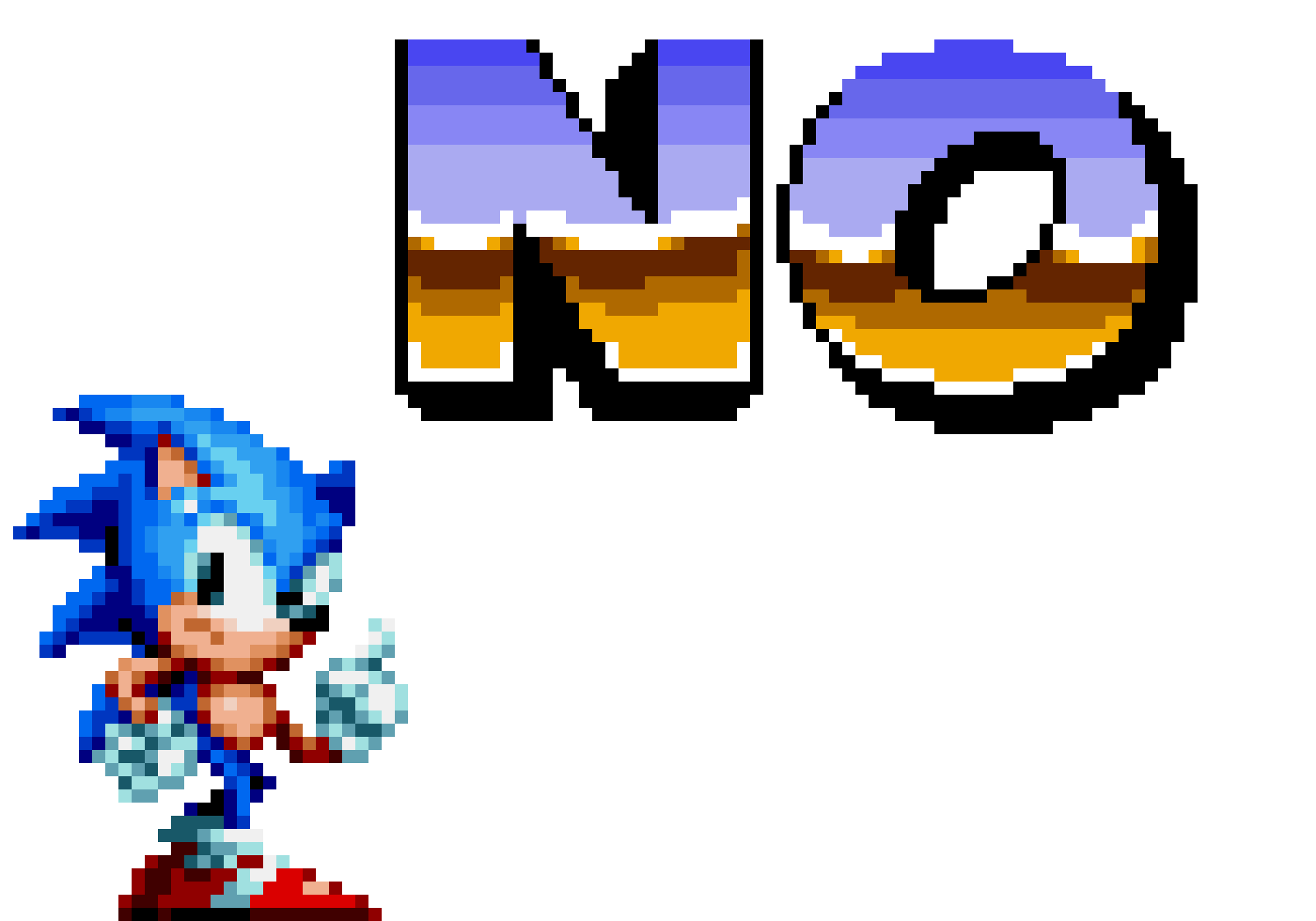 Pixilart - Sonic Says NO by ClassicSonic