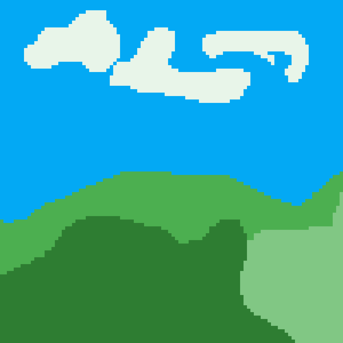 Pixilart - 8 Bit Skybox by Battledoosh