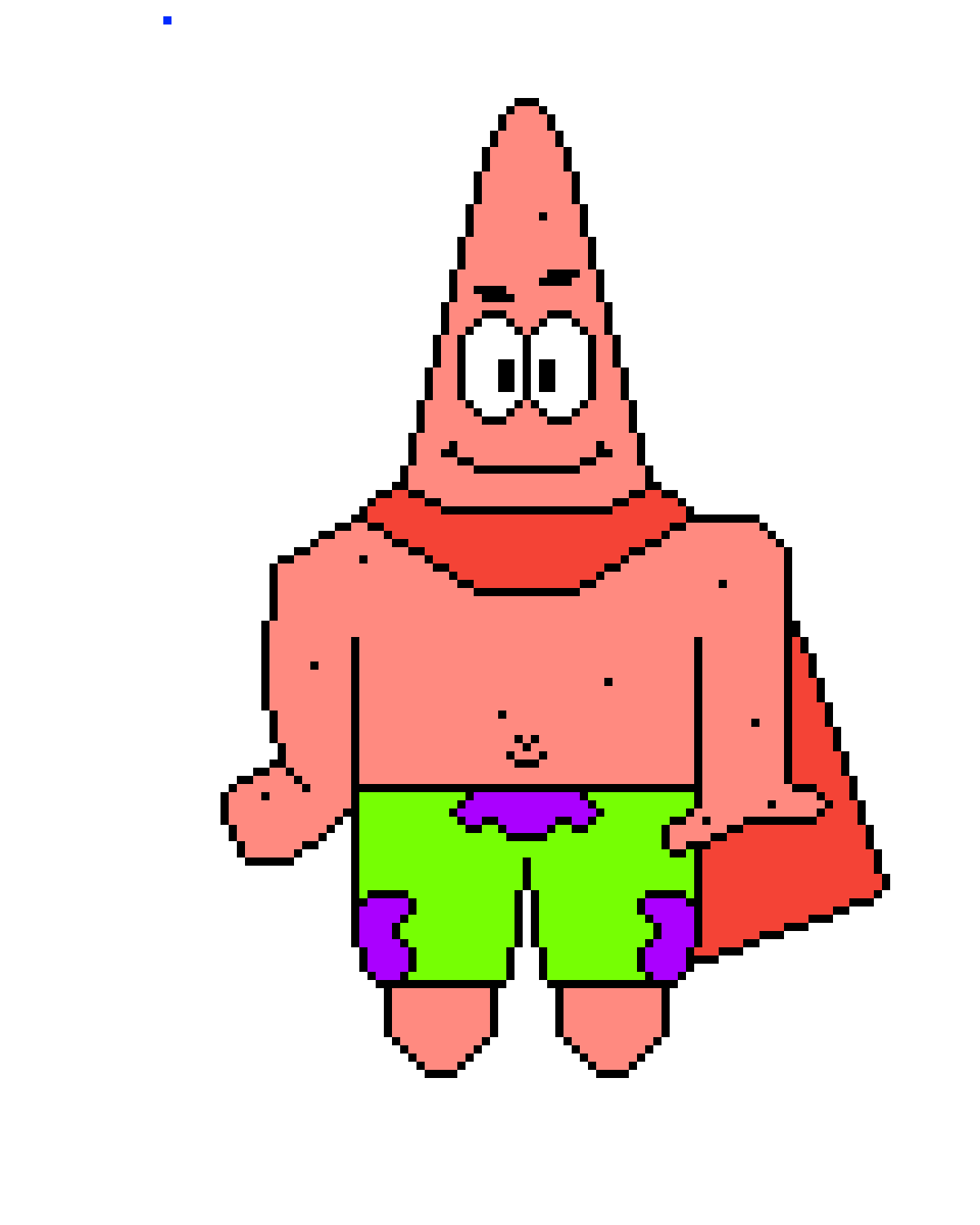 Pixilart - Patrick star by Denki30