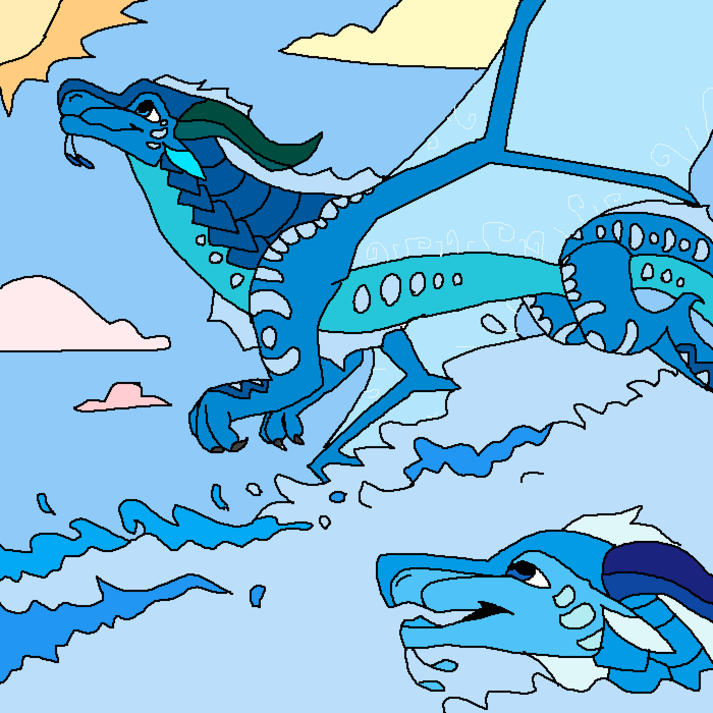 Wings Of Fire Tsunami And Riptide Kids