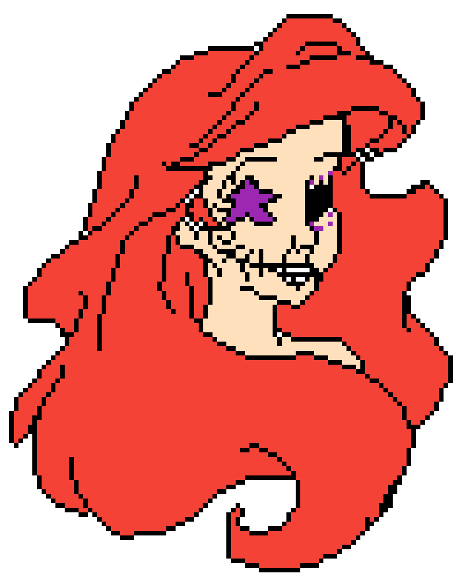 Pixilart - De los muertos Ariel by Kailie-Jackson