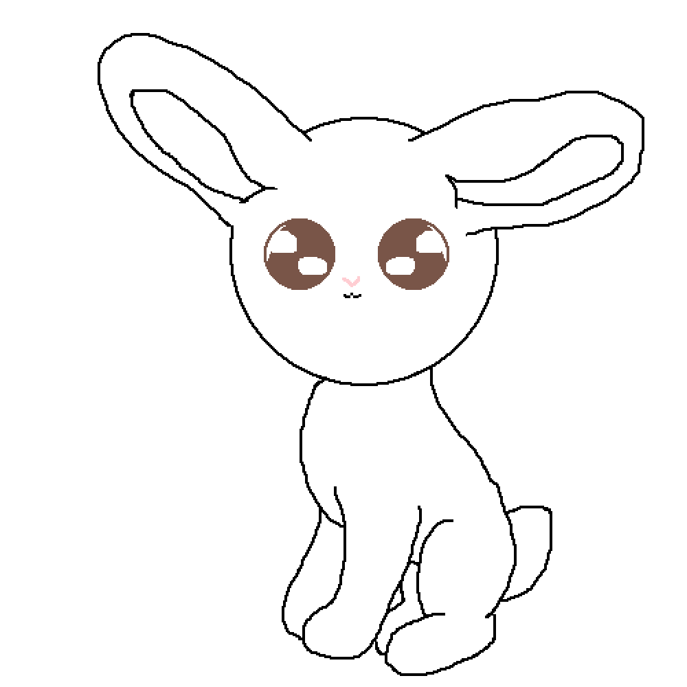 Editing Bunny Base - Free online pixel art drawing tool - Pixilart