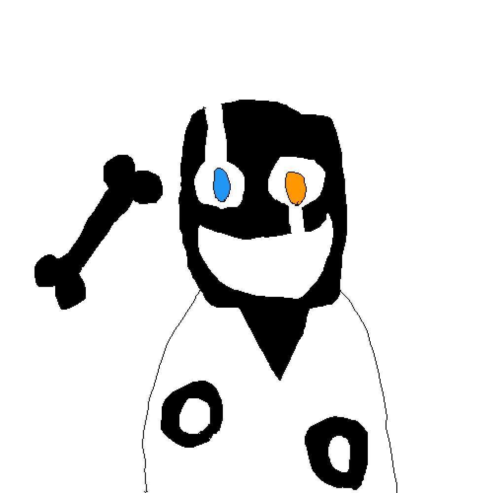 Pixilart - photo negative gaster by fusion12345