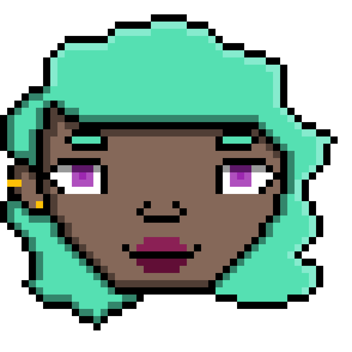Pixilart - wink by Pixel-girl-173