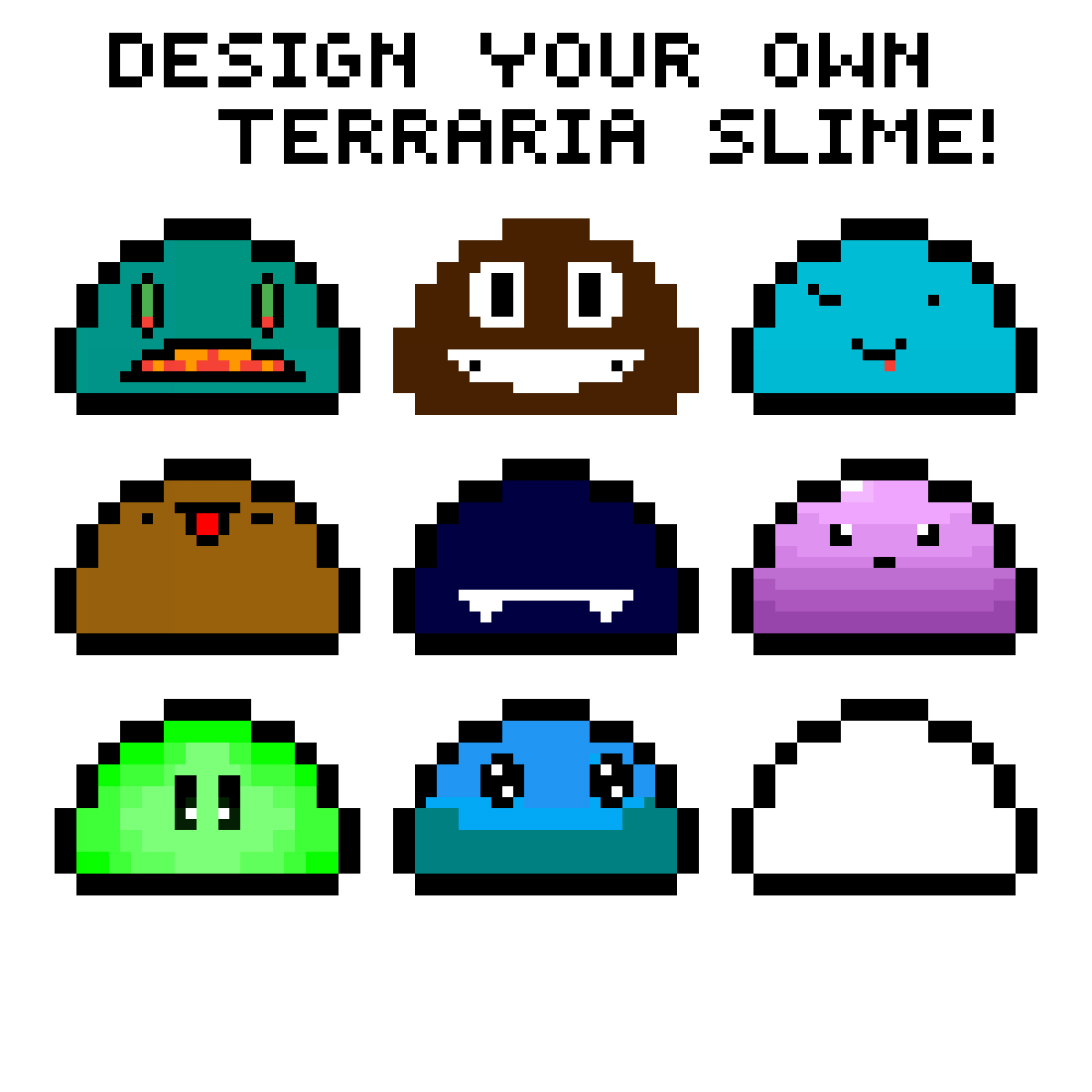 Editing slime - Free online pixel art drawing tool - Pixilart