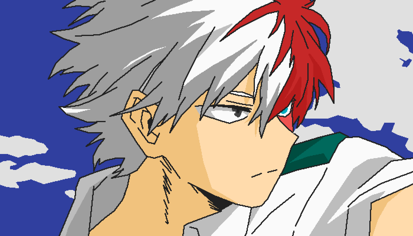 Pixilart - Shoto Todoroki by DB0Wxajf1snUR2s