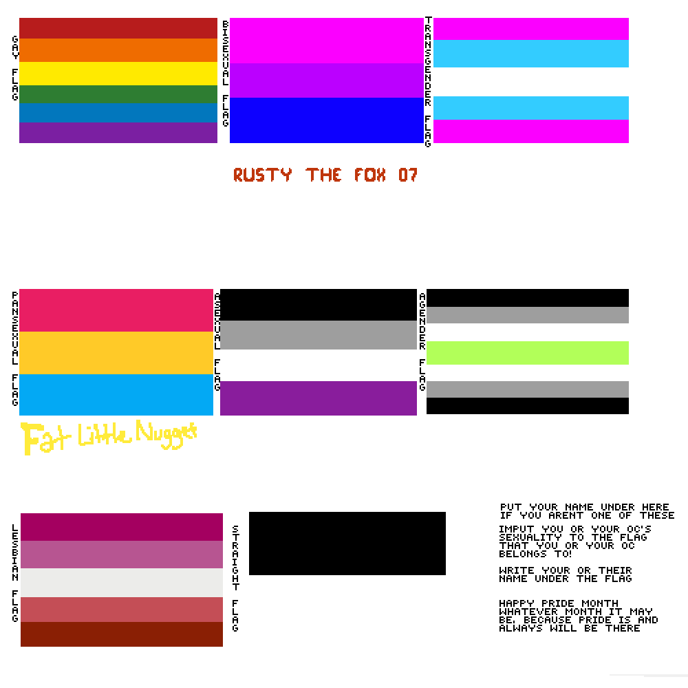 Pixilart - Draw ur OC under one of the flags by Wintermint