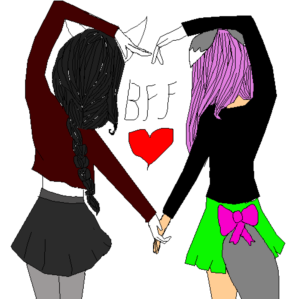 Editing Beast Friends Forever - Free online pixel art drawing tool ...