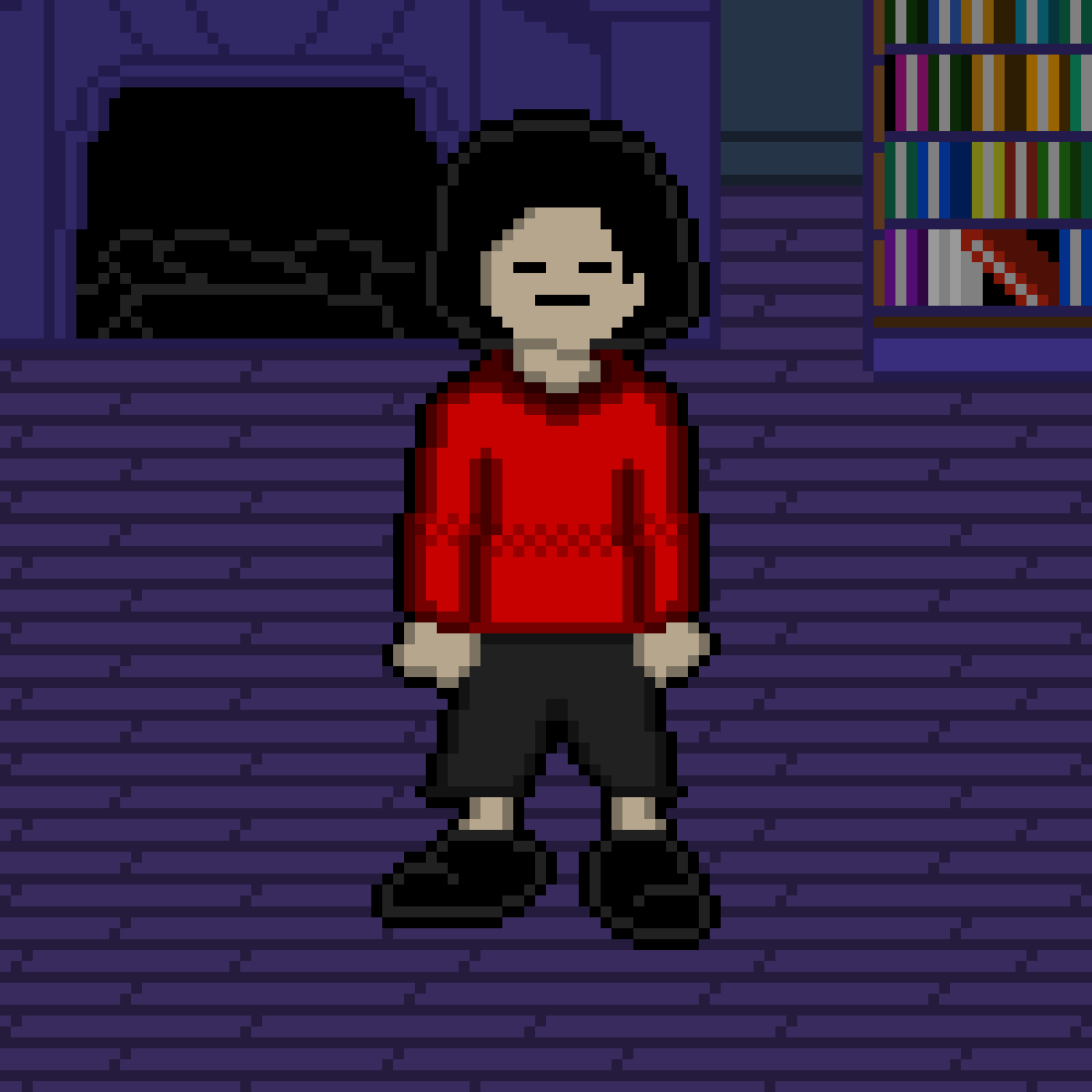 Pixilart - (Color) Broken Player by Immediate54