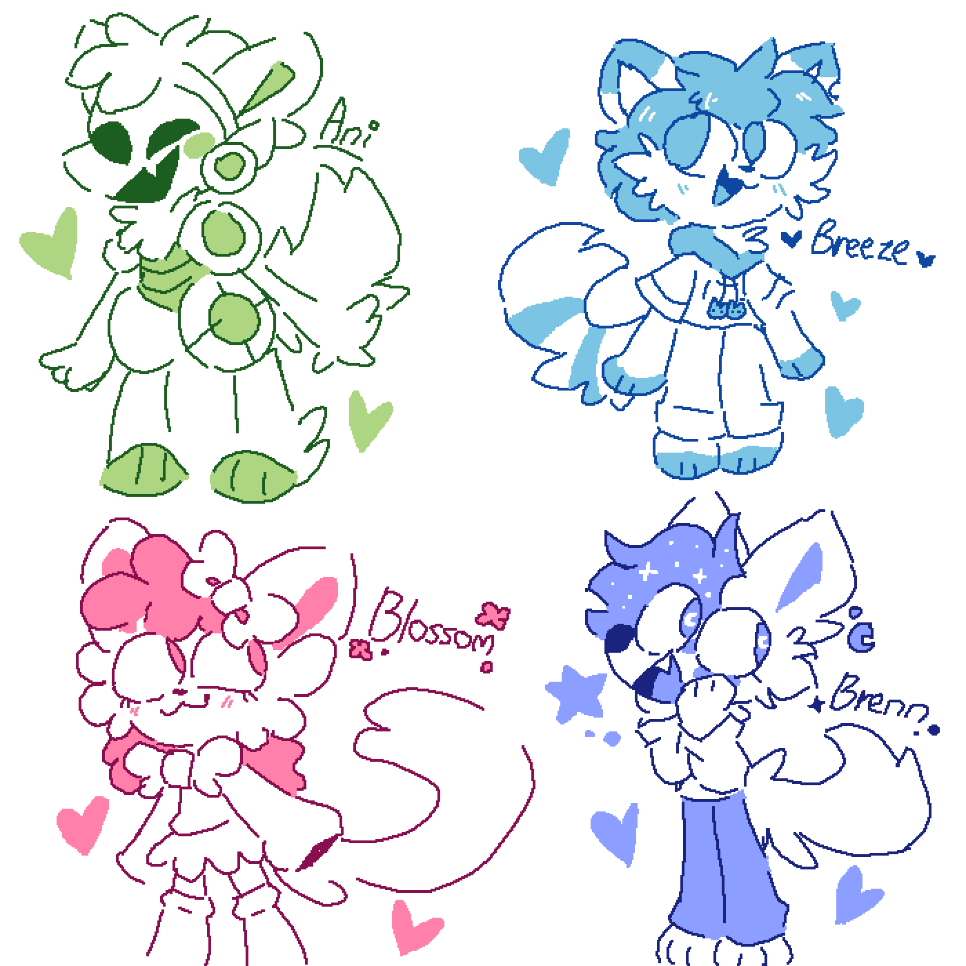 Pixilart - Doodle requests 2 by Pentaur