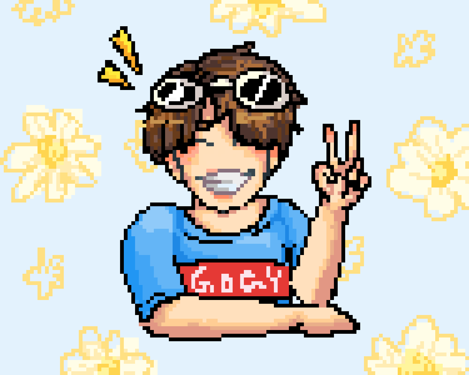 Pixilart - GeorgeNotFound aka Gogy by Trishtrain207