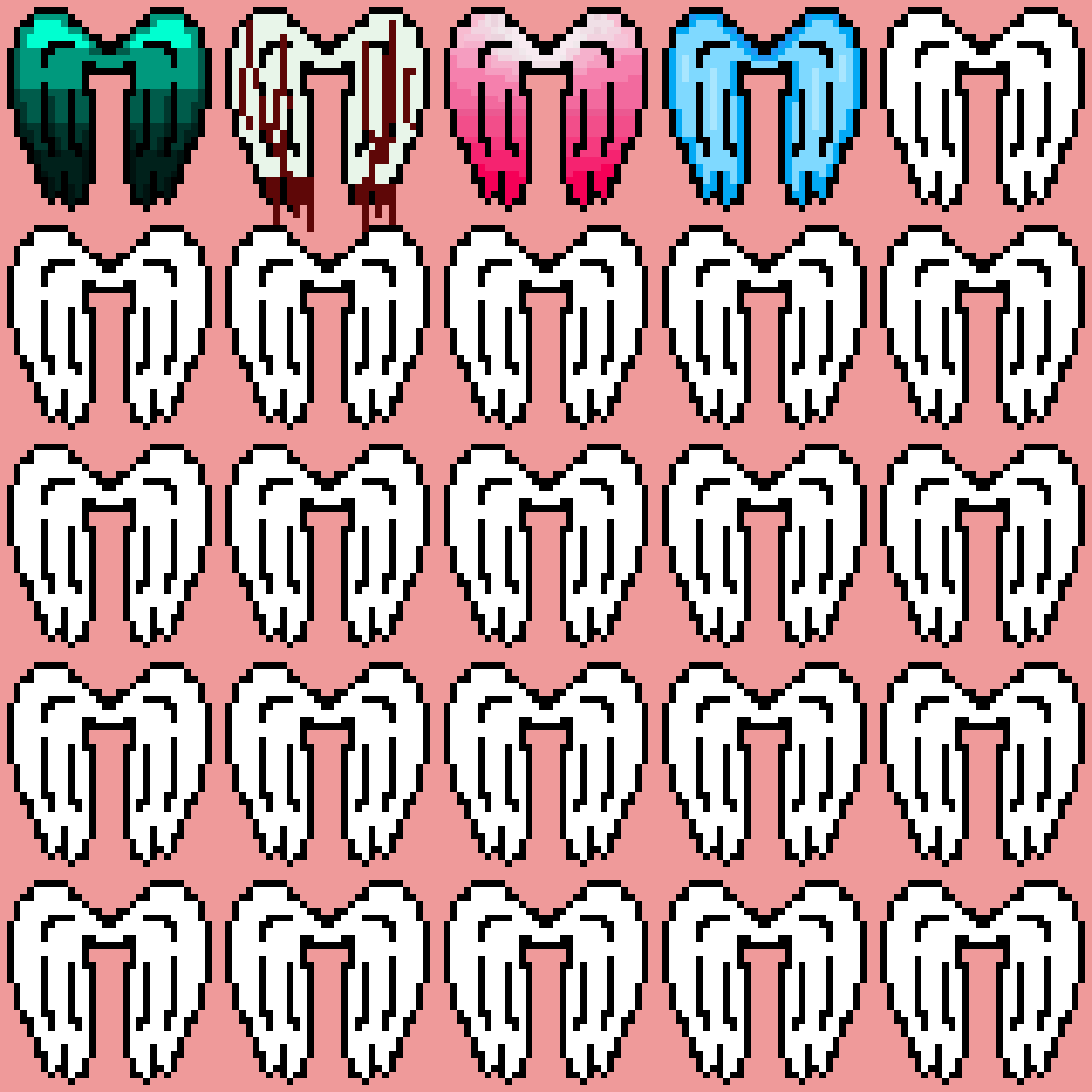 Editing Tooth Fairy. - Free online pixel art drawing tool - Pixilart