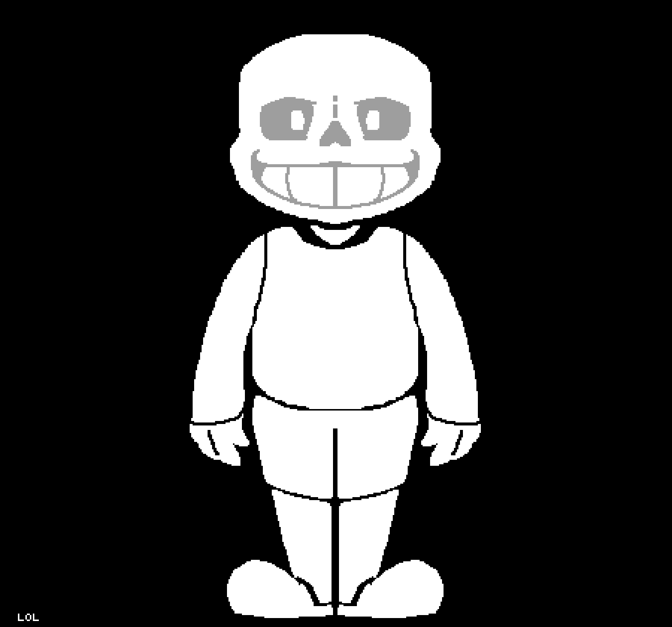 Pixilart - Sans Base 2 by Stay-Creative