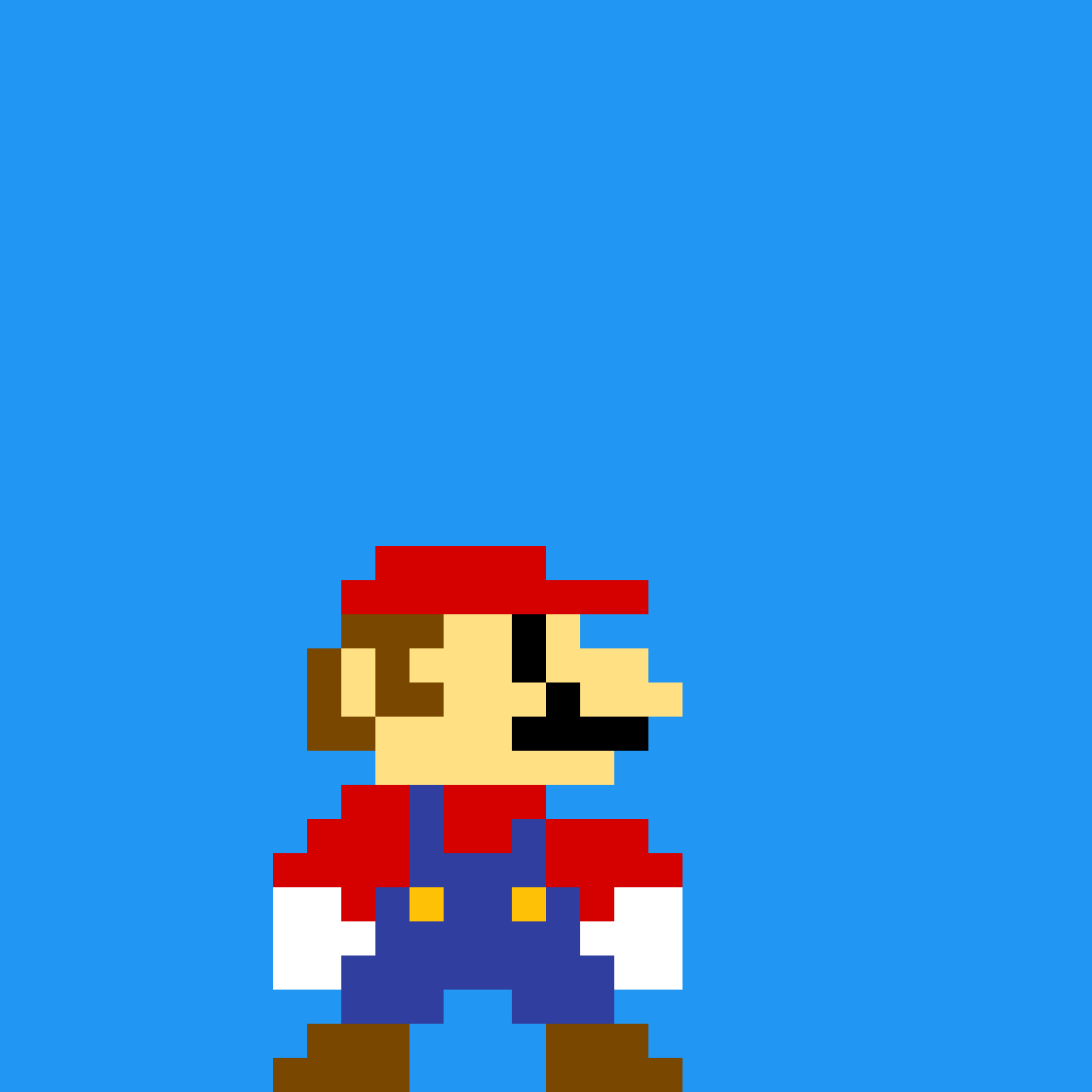 Pixilart - mario run by stoltzmanethan