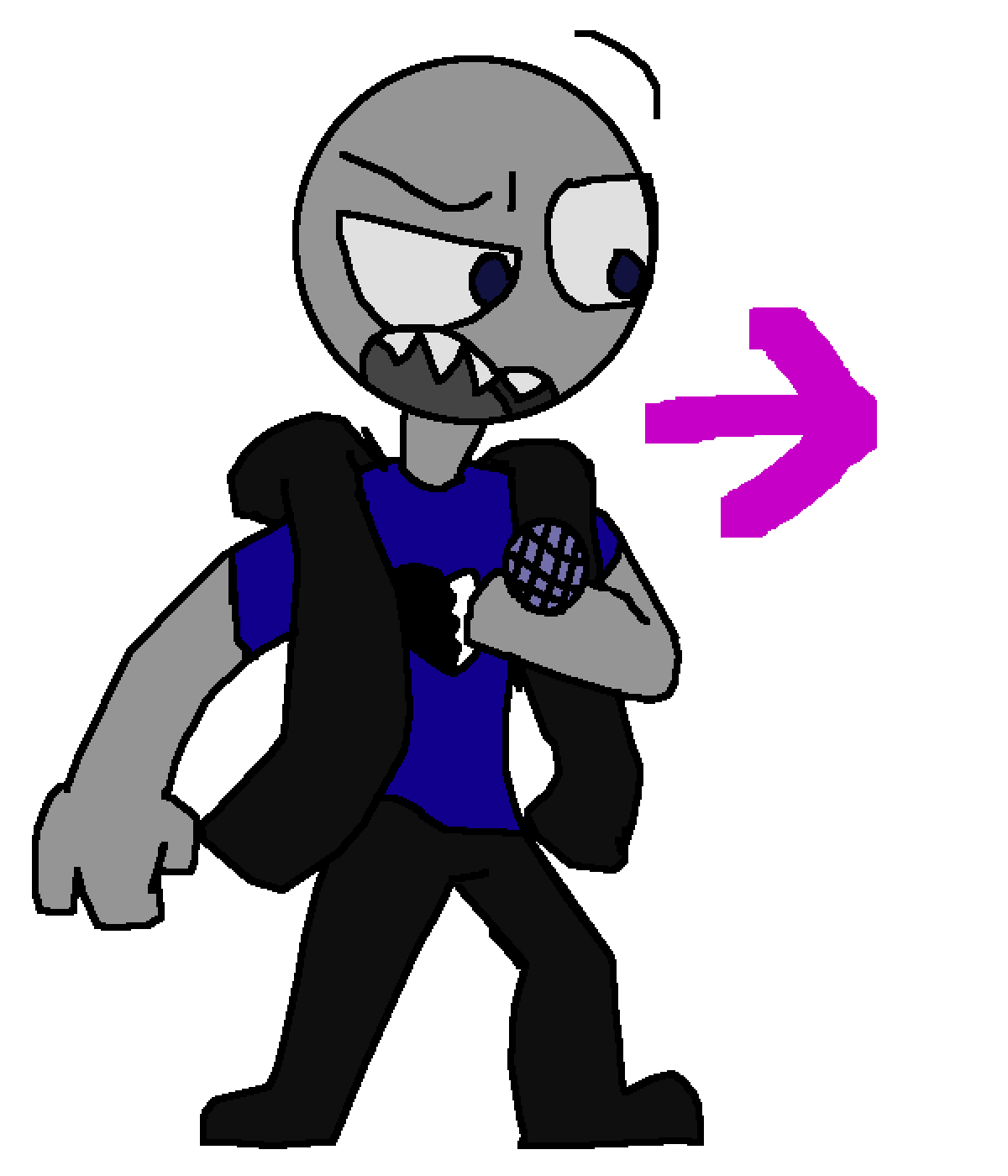 Pixilart - FNF Peter Notes by dragongamerBME