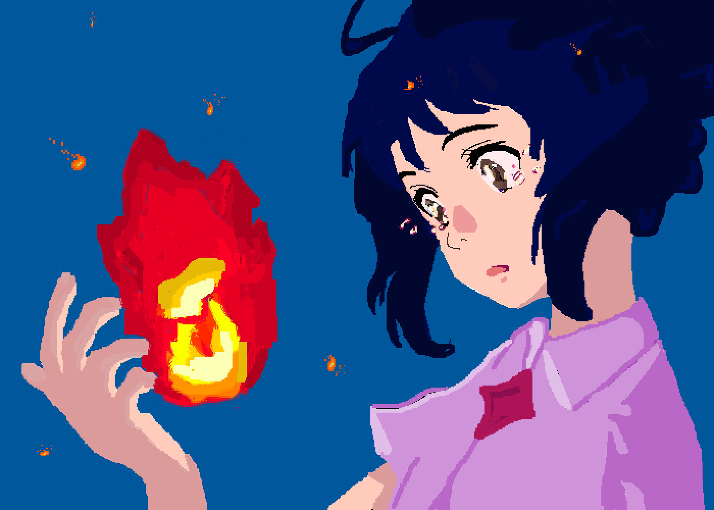 Pixilart - Ms.Fire by WaterGirl-4life