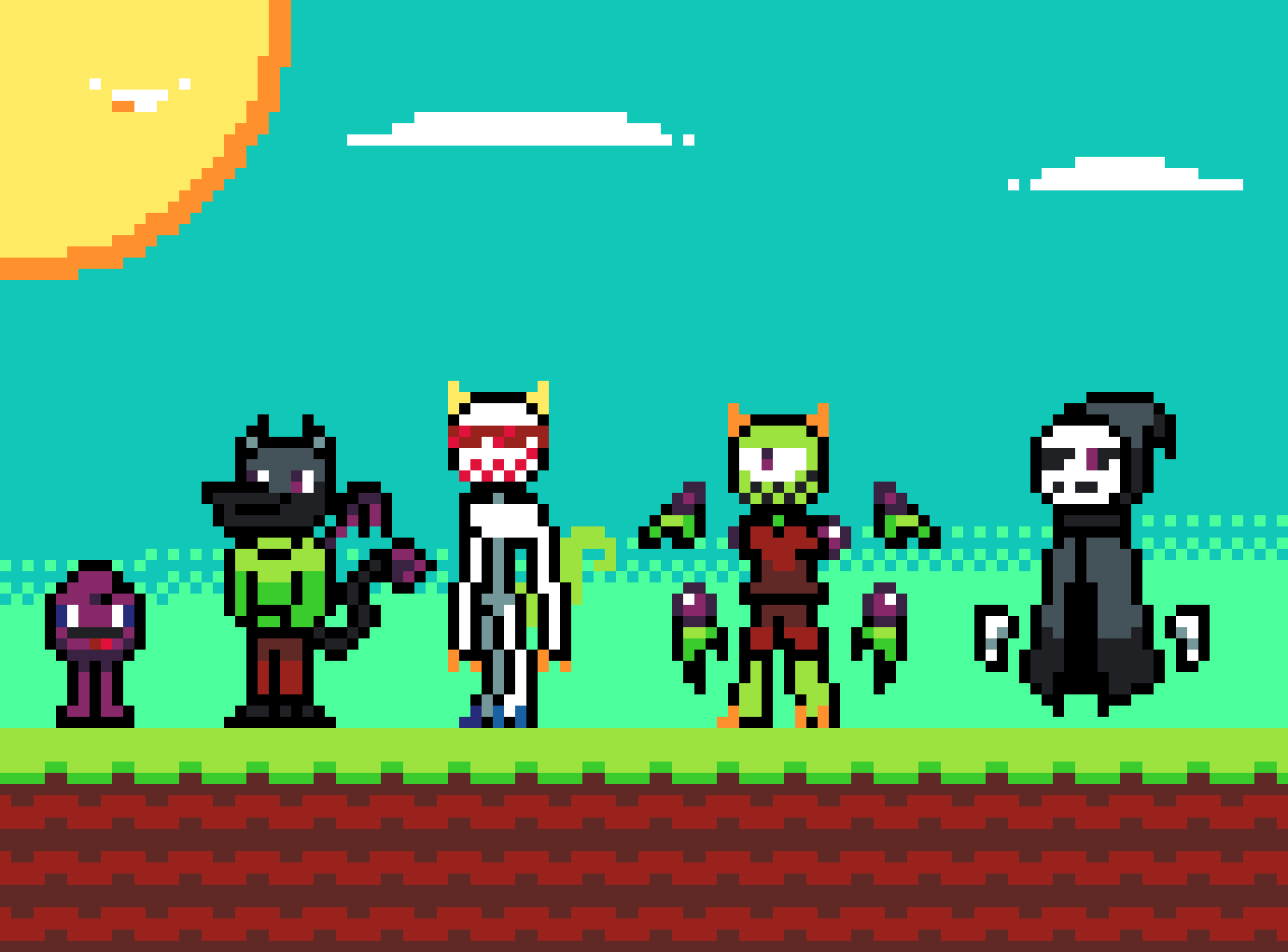 Pixilart - Grubble meet the crew by FlyerCraft