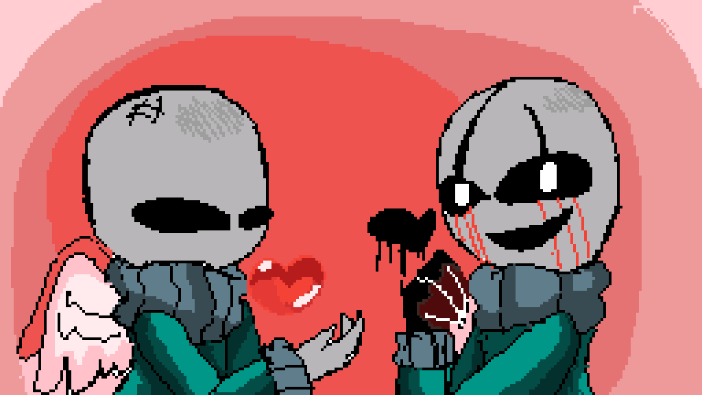 Pixilart - Opposing sides (New oc!) by GabsDoodlez