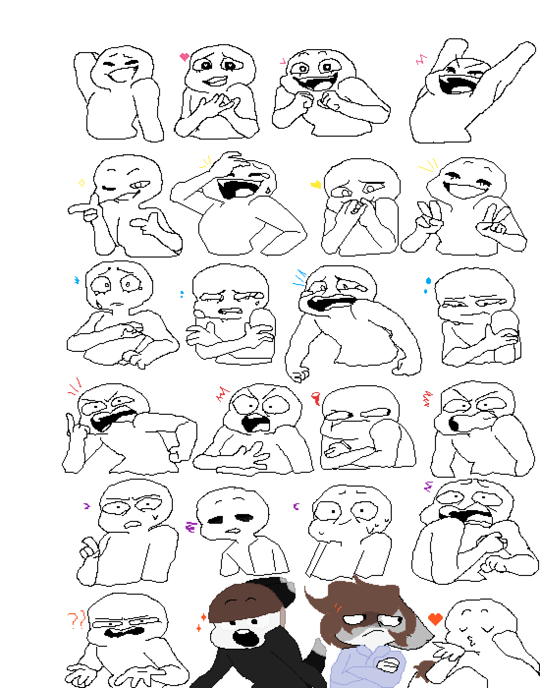 Editing gasp - Free online pixel art drawing tool - Pixilart