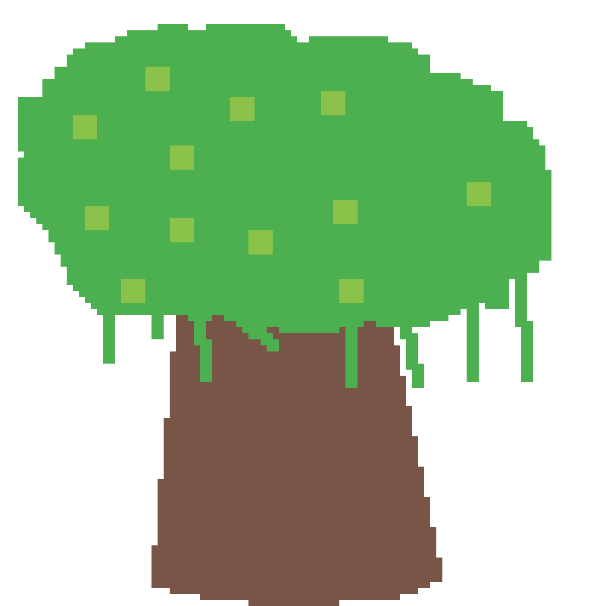 Editing Pixel Tree - Free online pixel art drawing tool - Pixilart