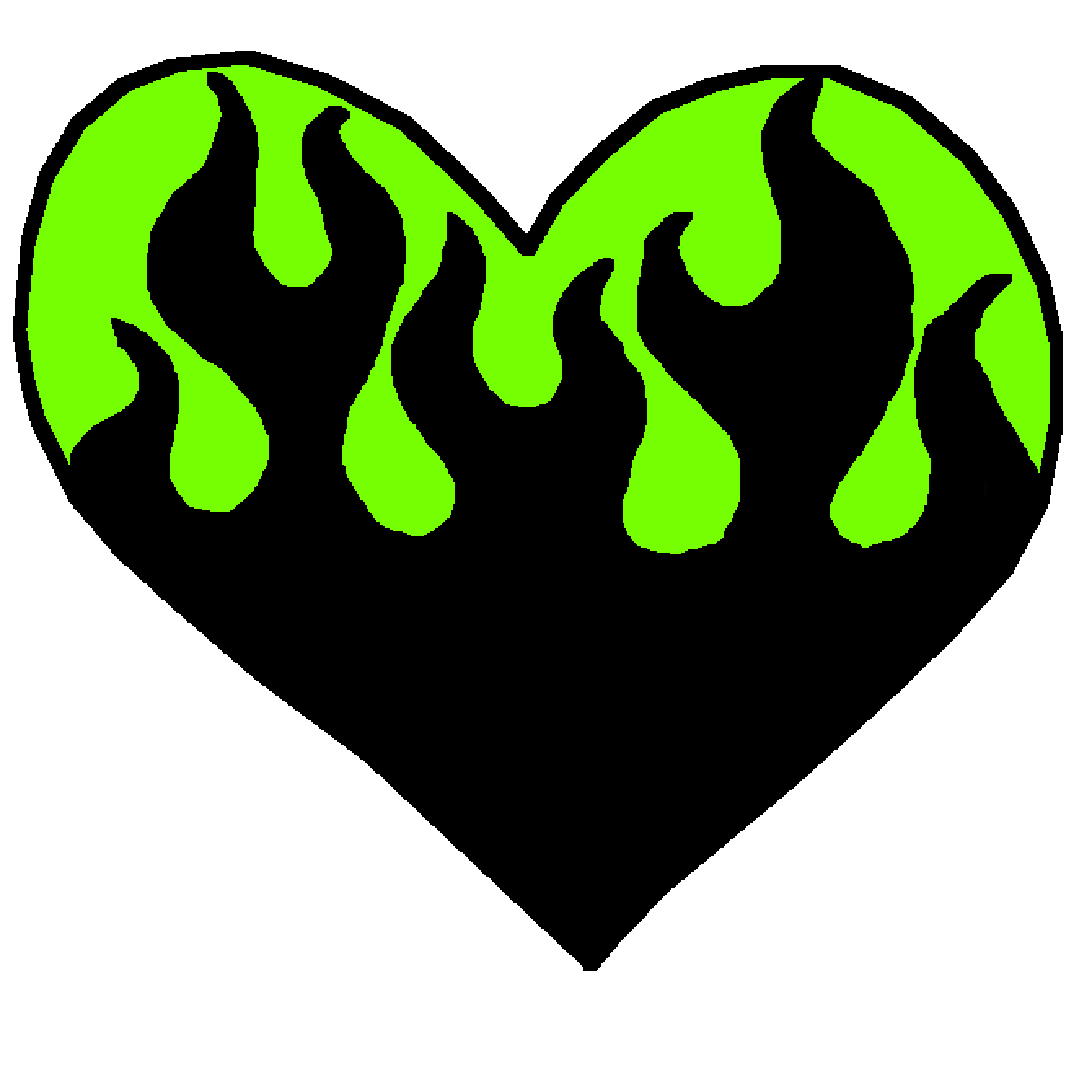 Pixilart - slime heart by ElizabethWatson