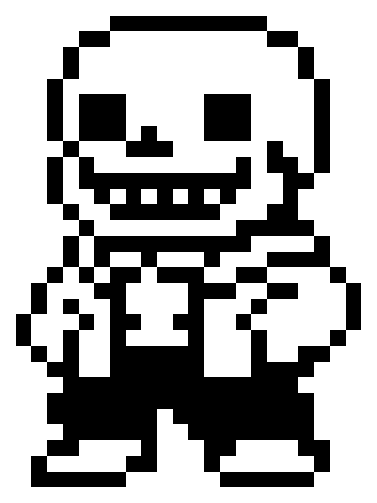 Pixilart - Blank Sans Base by lemoon