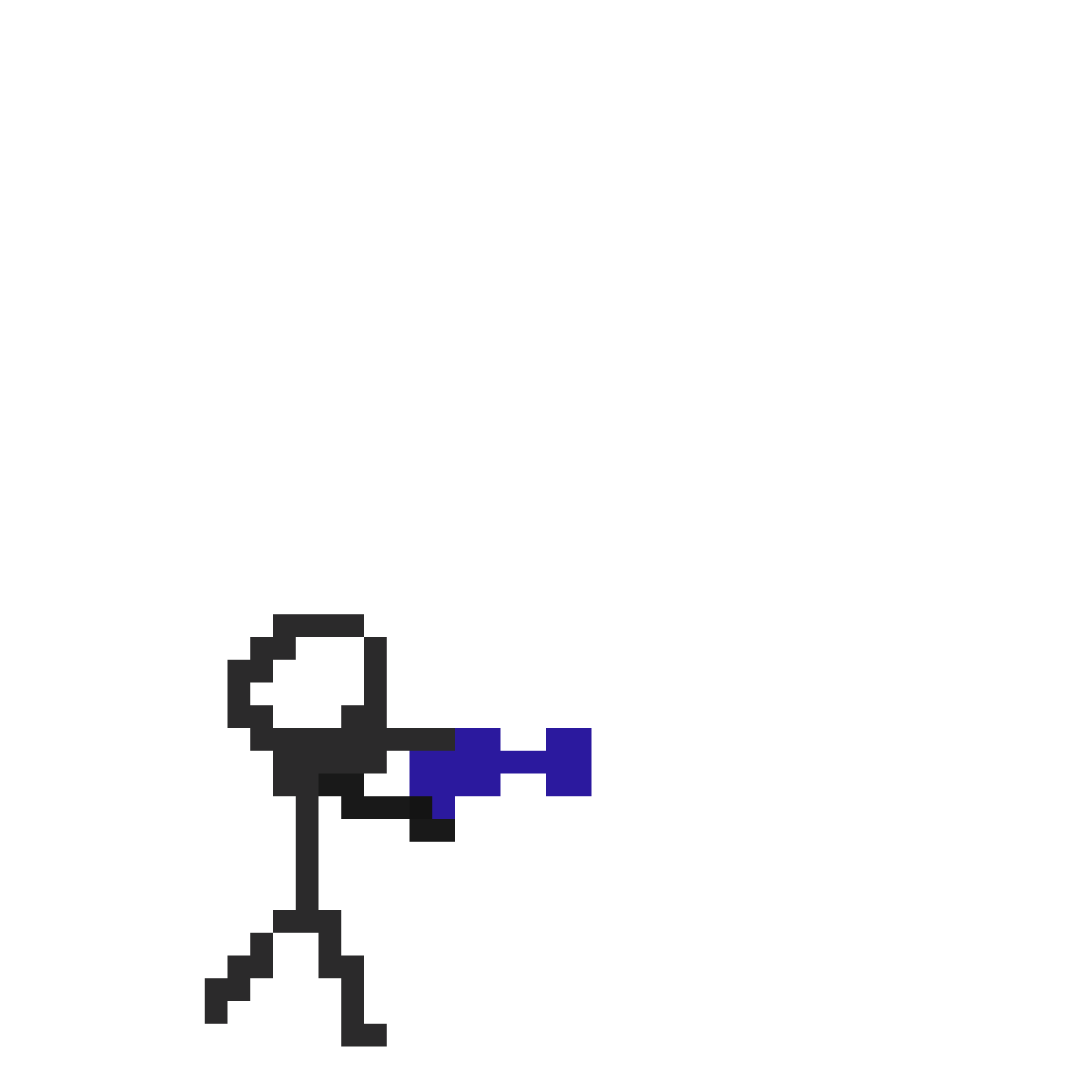 Pixilart - Stickman Power Attack (No Background) by eeloc10