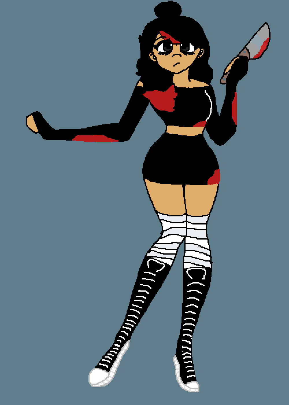 Editing Ayano - Free online pixel art drawing tool - Pixilart