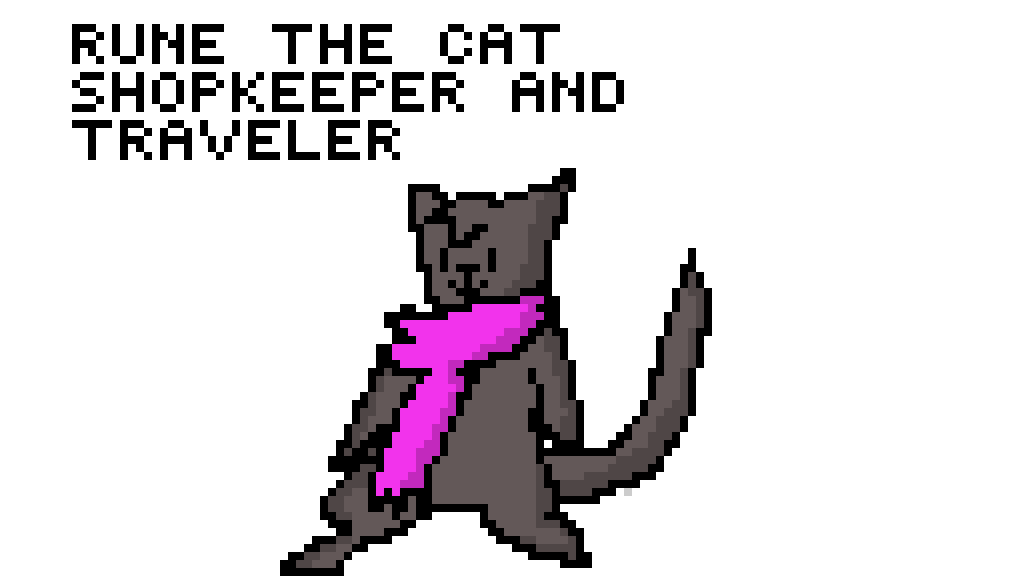 Pixilart - Rune The Cat by Anonymous