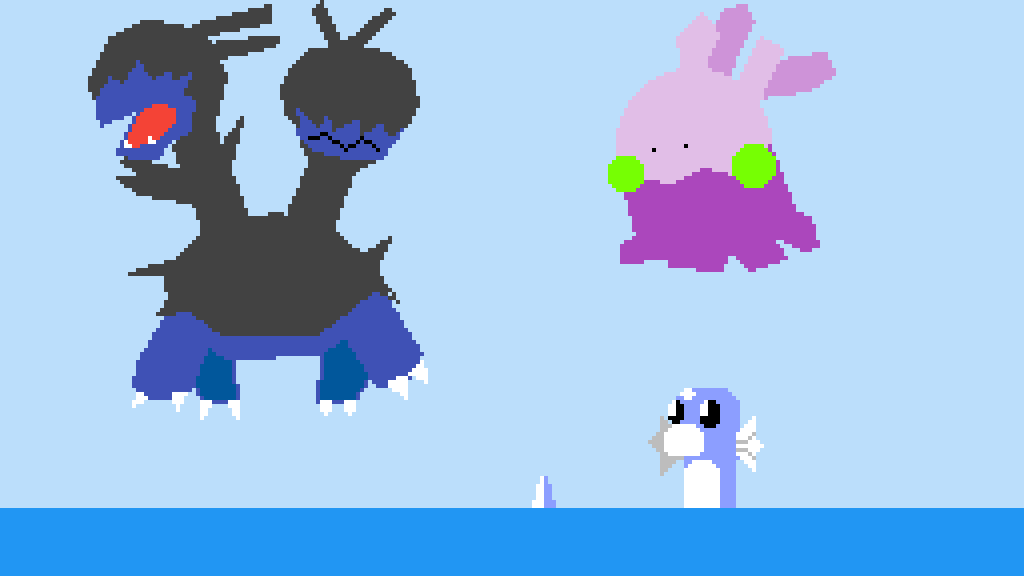 Editing dragon type pokemon - Free online pixel art drawing tool - Pixilart