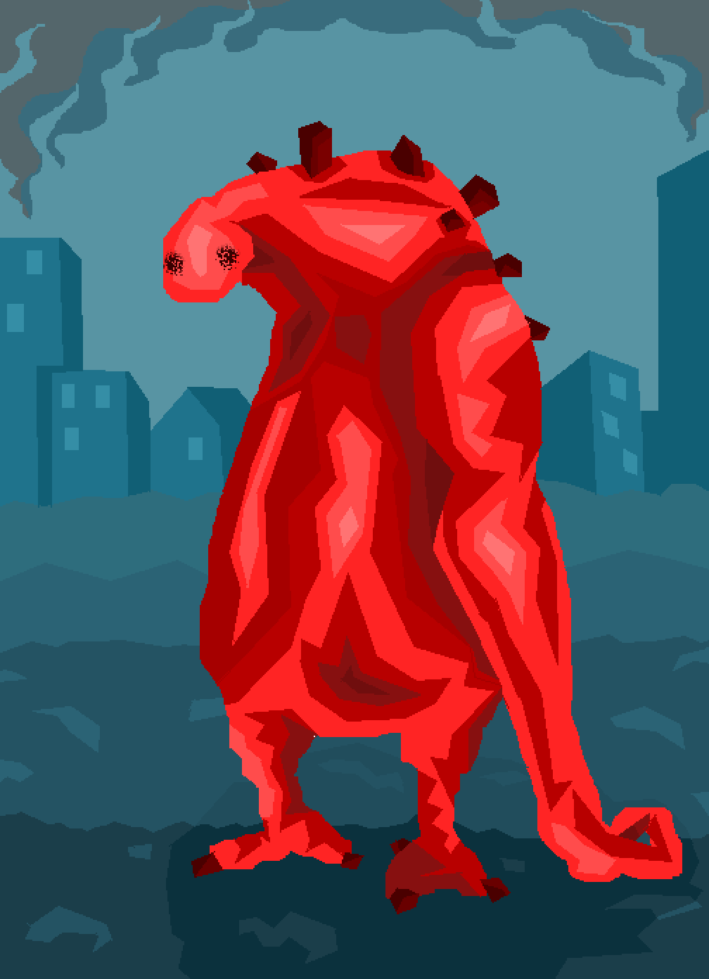 Pixilart - Monster by The-Challenge