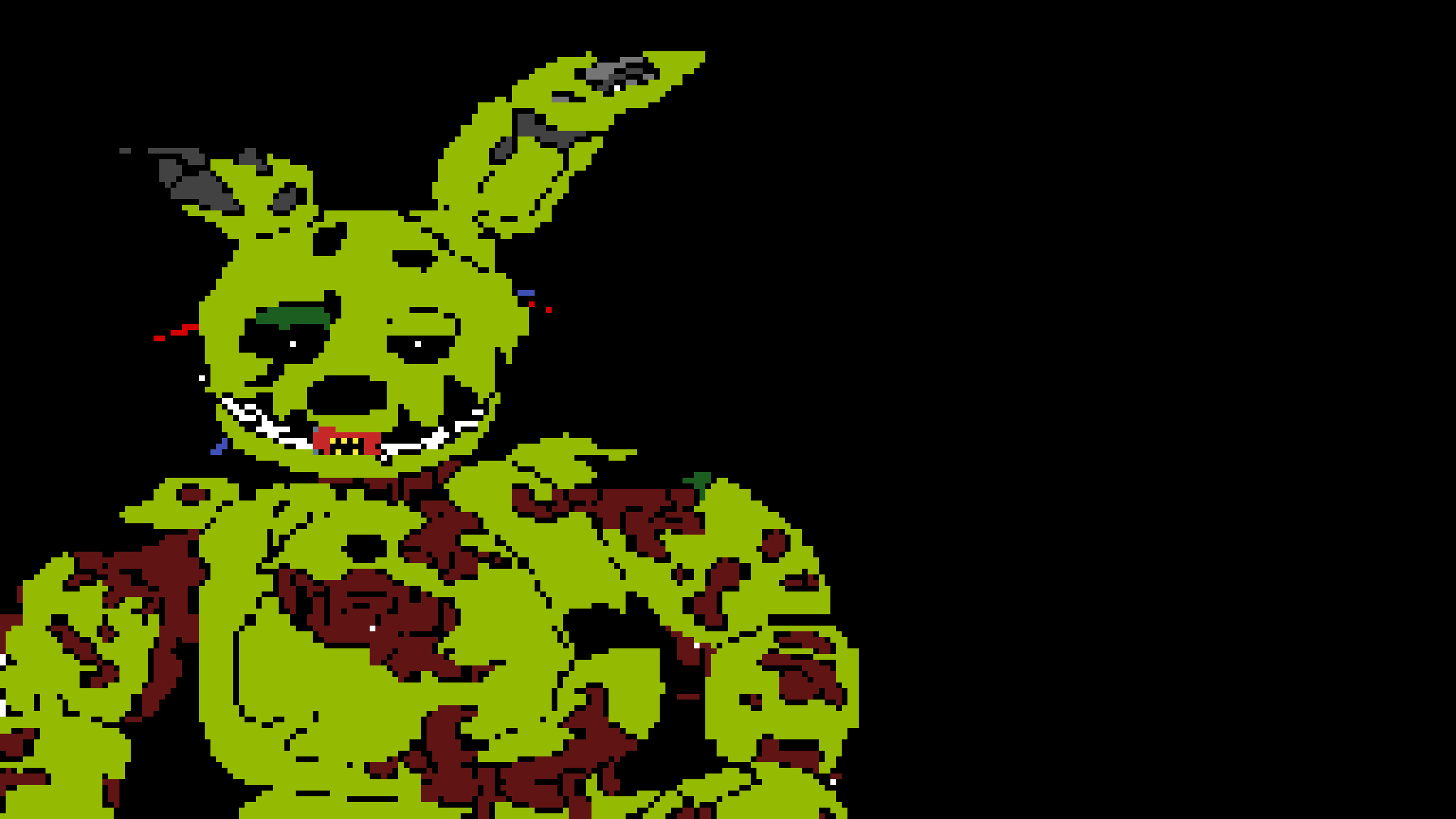 Editing Springtrap - Free online pixel art drawing tool - Pixilart