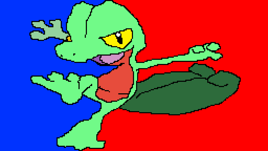 Pixilart - Treecko by Anonymous