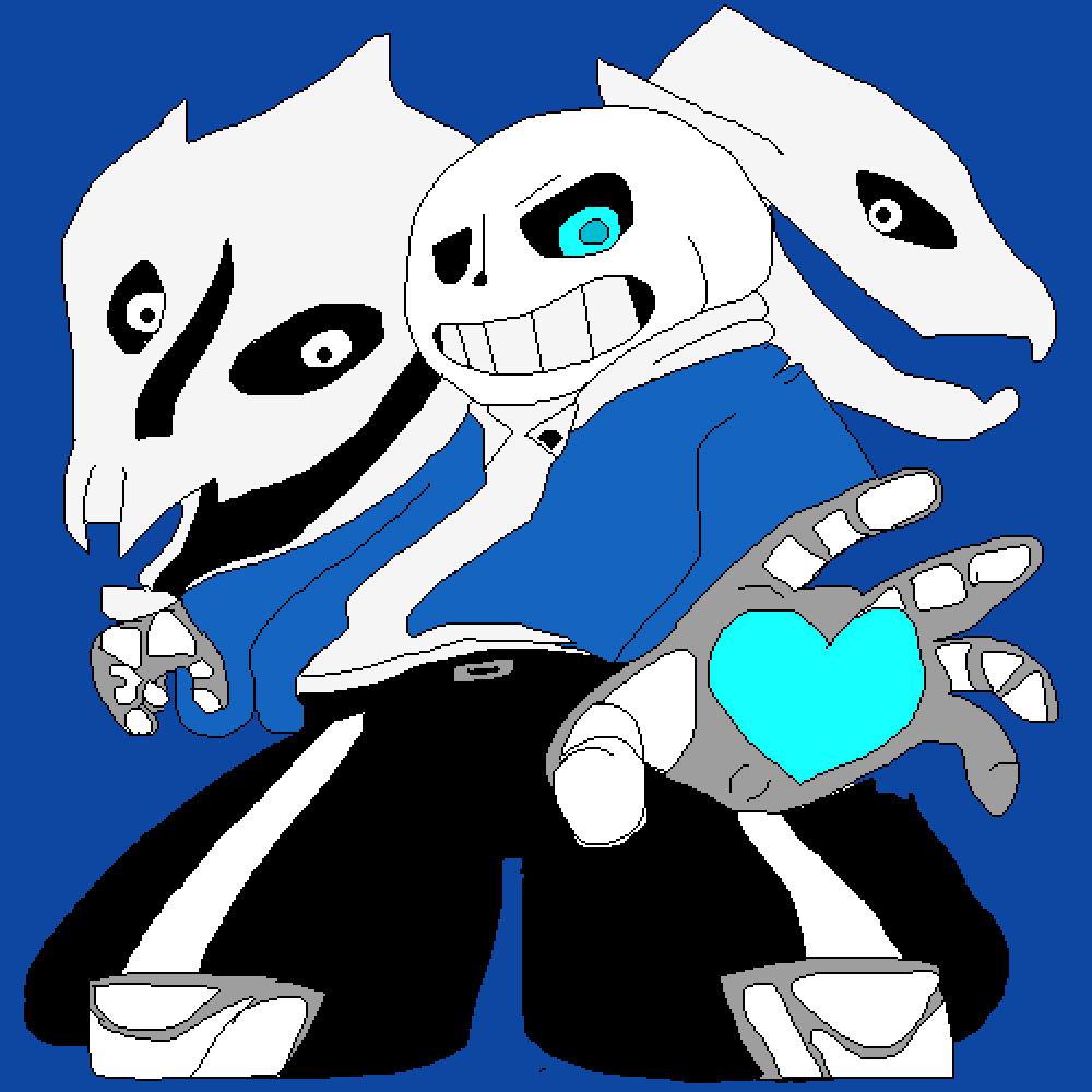 Pixilart - Sans (Bad Time) by StarTyler