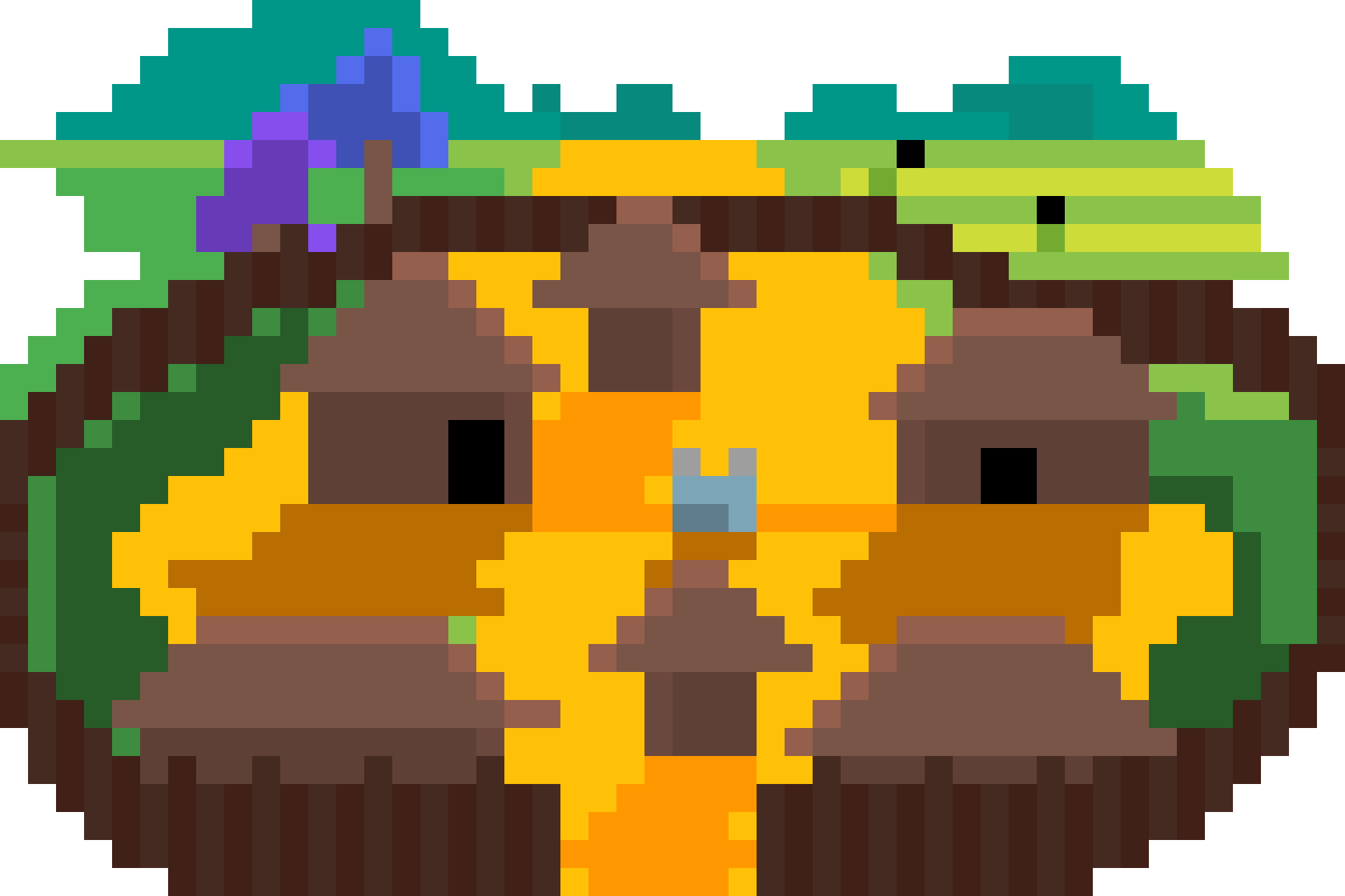 Pixilart - Village with wall by Darkaberle