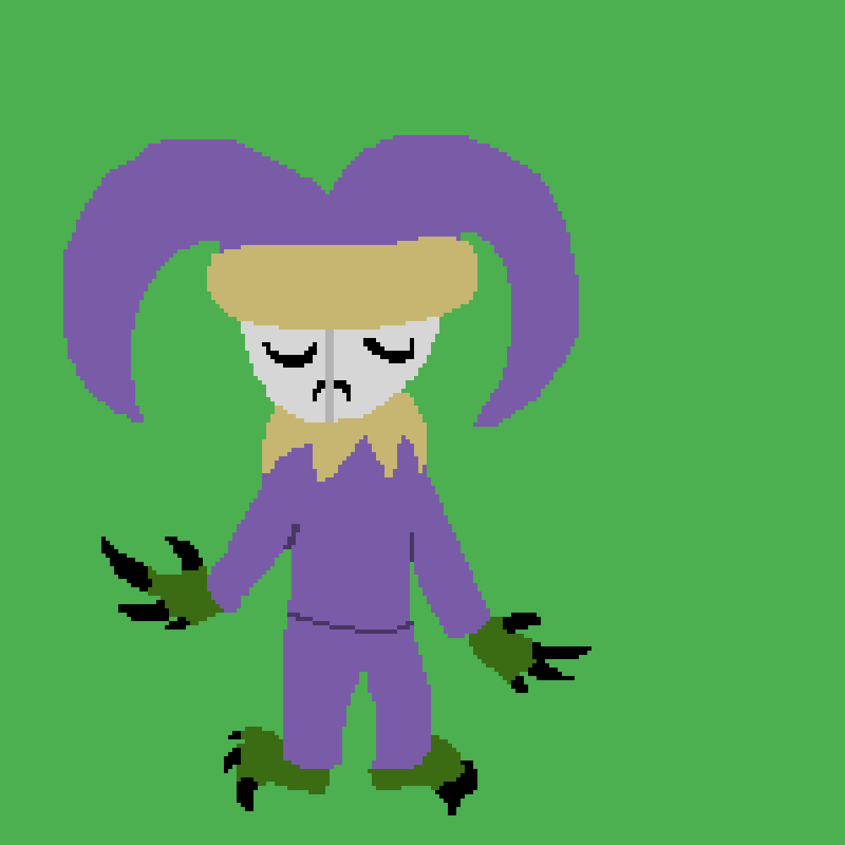 Pixilart - Sad Jester by YoonGiHoSeok